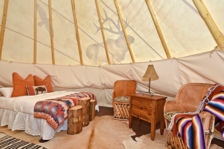 Luxury Tipis - Puma Hills Mountain Retreat | Lake George Colorado